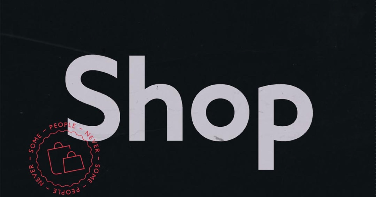 Retail typefaces